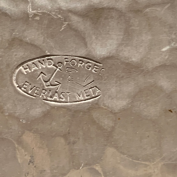 Everlast | Dining | Vintage Everlast Hand Forged Aluminum Oval Tray ...